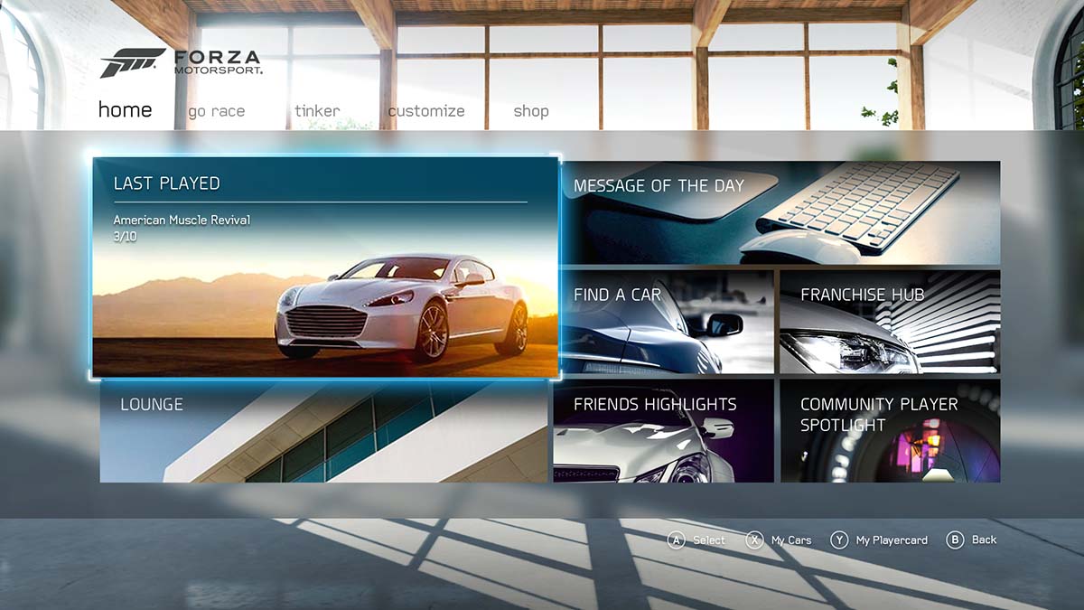 Forza Motorsport 6 - Territory